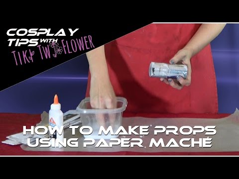 Making Props with Paper Mâché – Cosplay Tips With Tiki > Fandom Spotlite